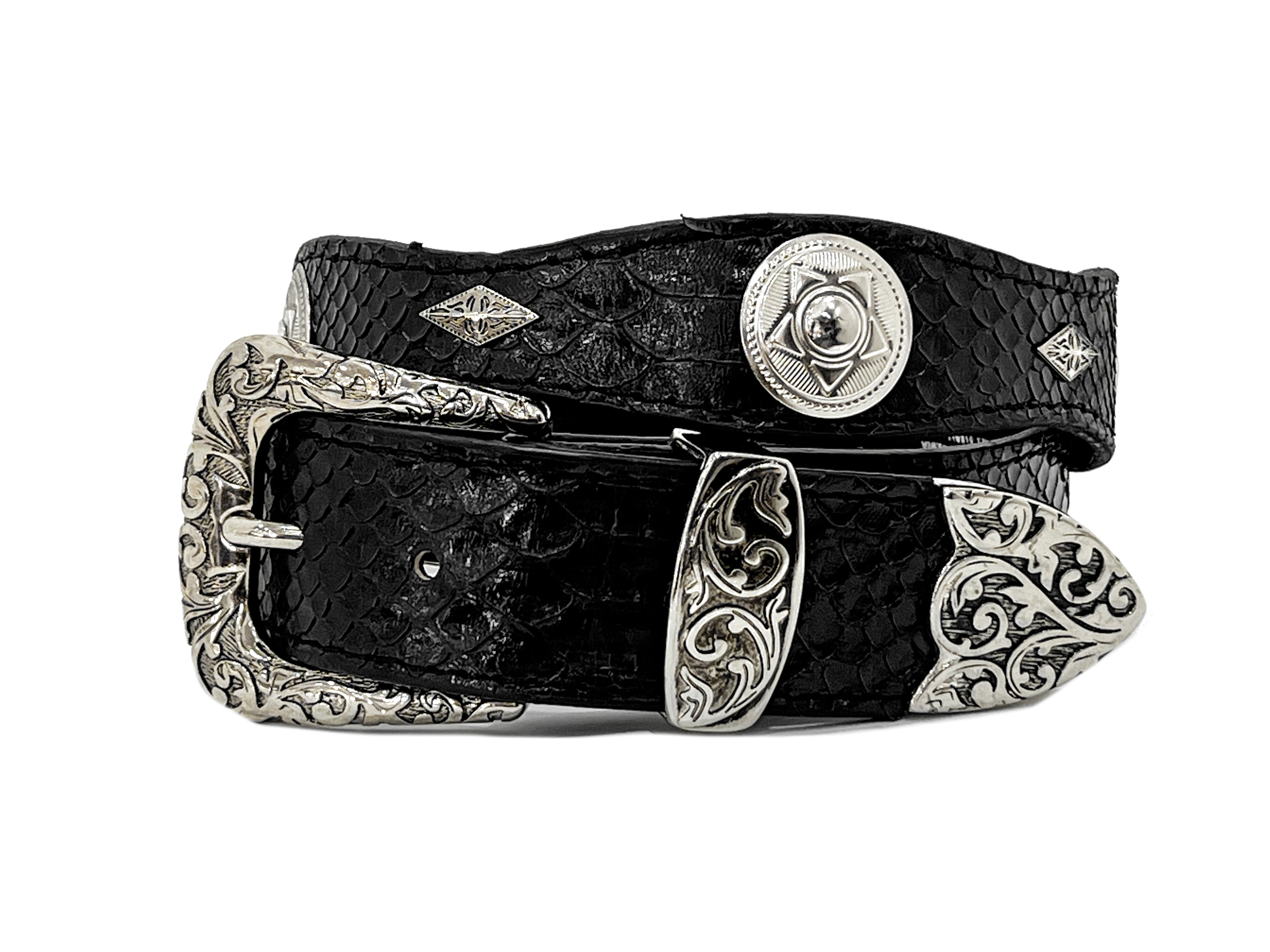 PYTHON WESTERN BELT – LuxxeMx