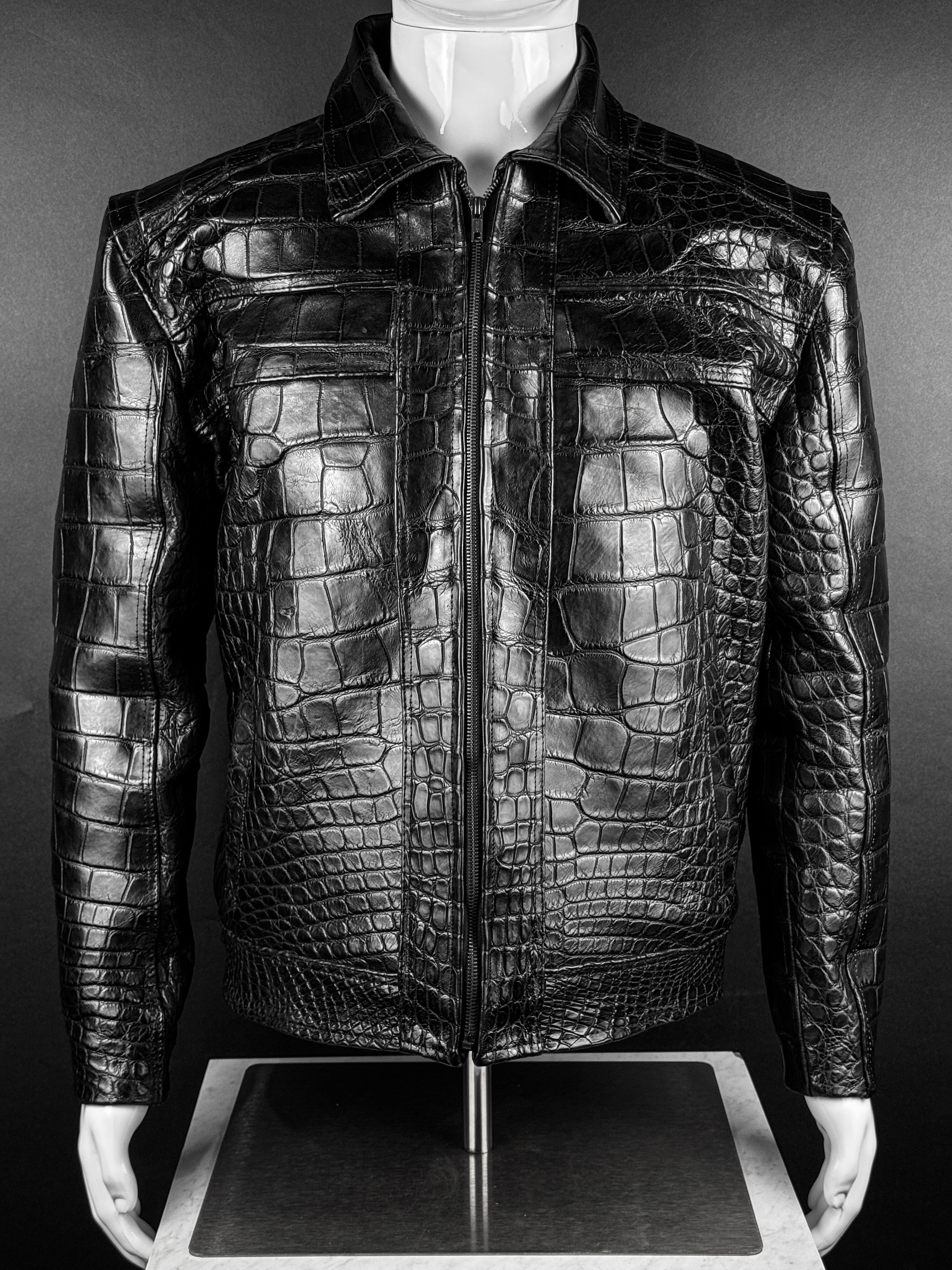 BLACK AVIATOR IN ALLIGATOR – LuxxeMx