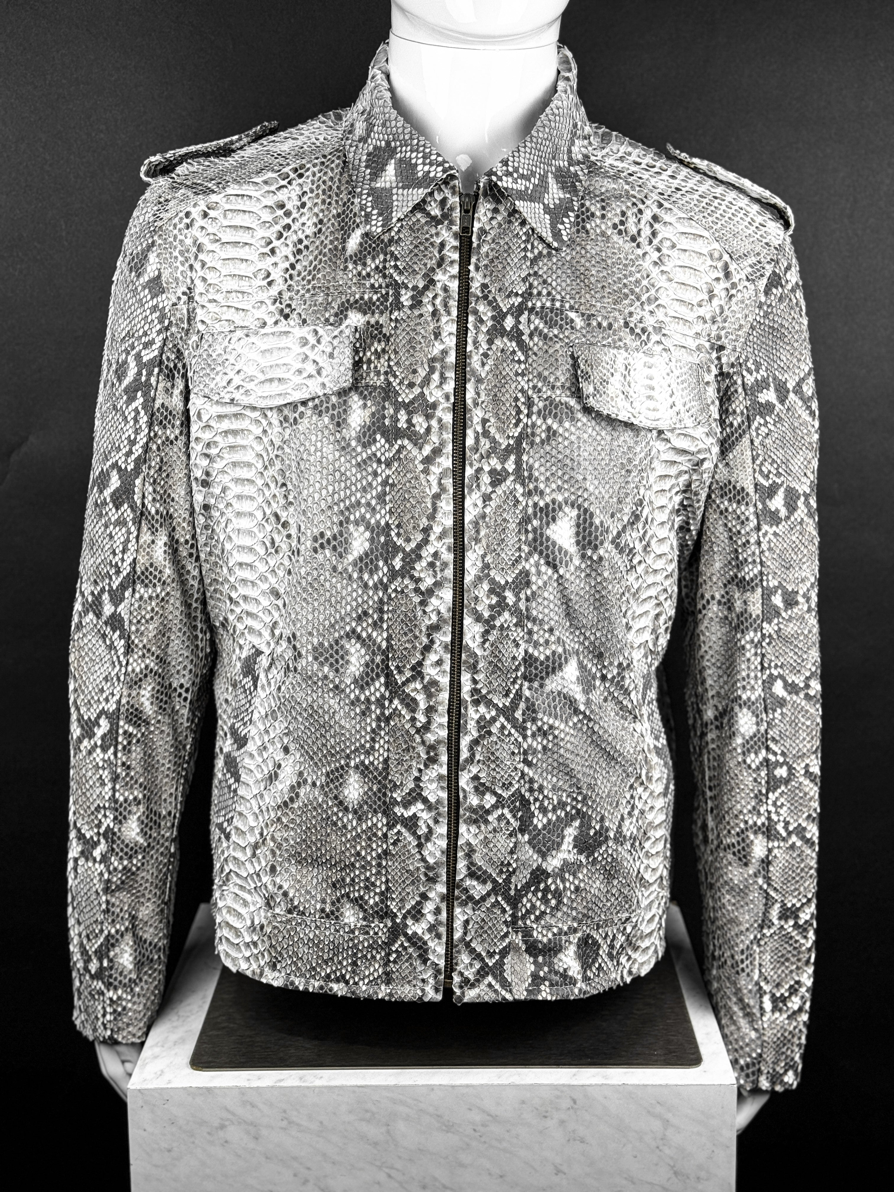 SOLDIER PYTHON JACKET – LuxxeMx