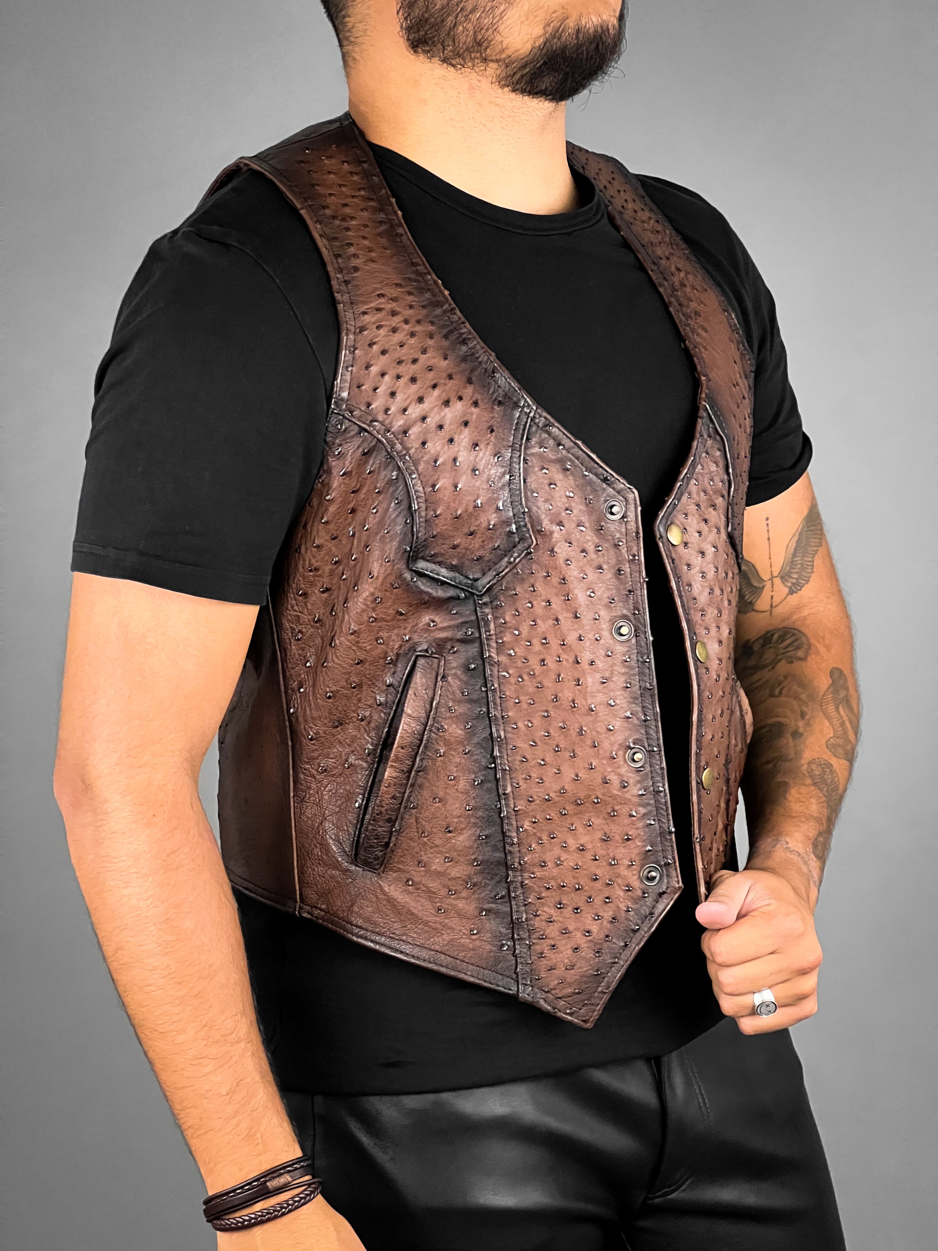 OSTRICH VEST – LuxxeMx