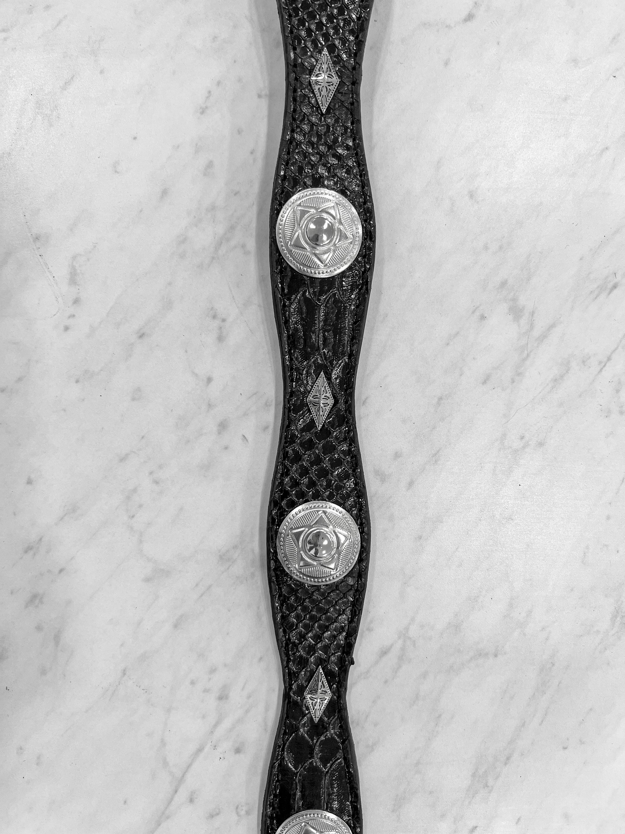 PYTHON WESTERN BELT – LuxxeMx