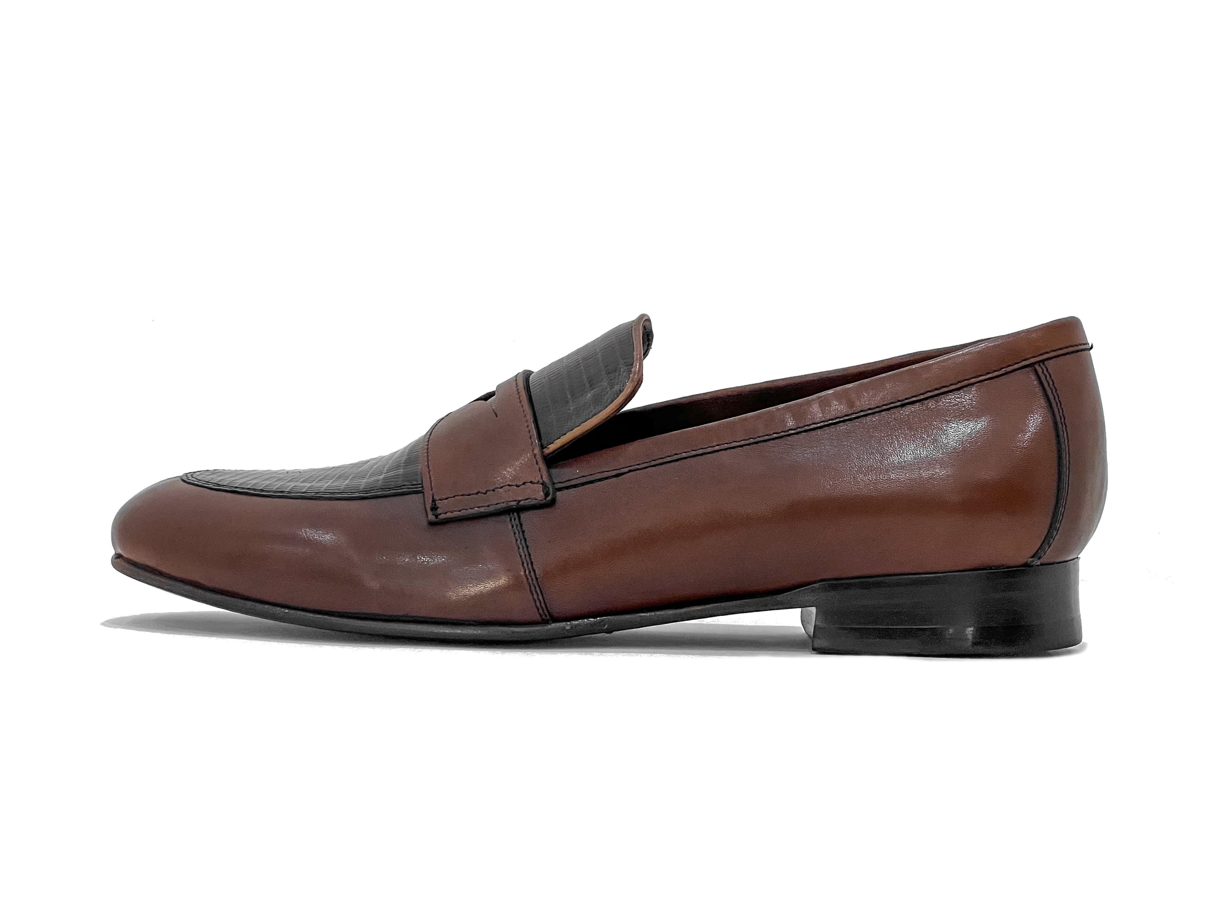 LIZARD PENNY LOAFER – LuxxeMx